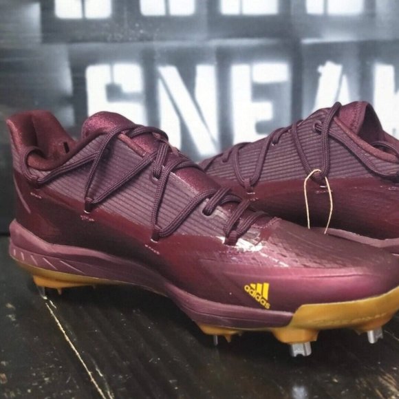 adidas | Shoes | Adidas Adizero 8 Arizona State Baseball Cleats Gw3948 ...